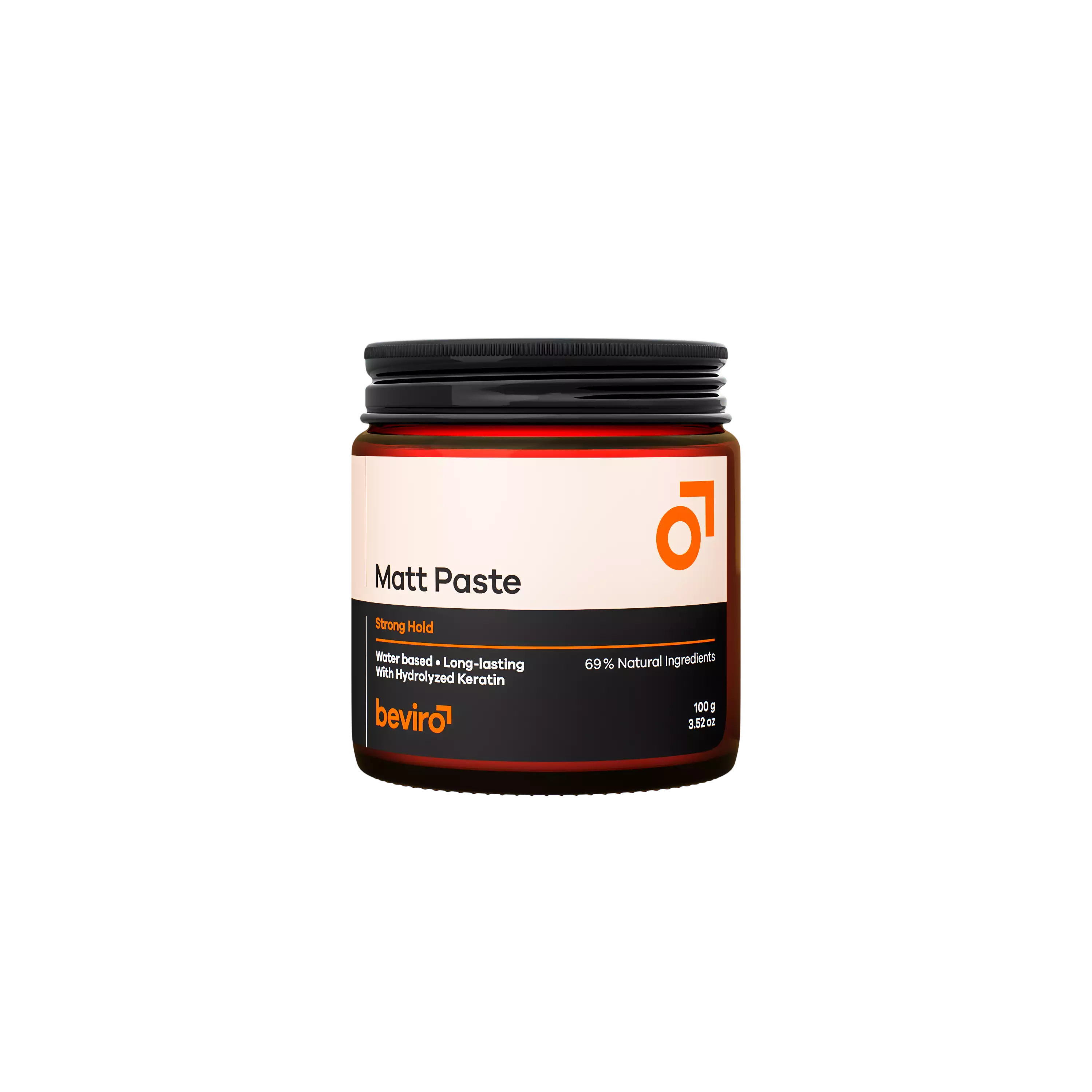 Beviro pasta do stylizacji włosów, matowy efekt i średni chwyt